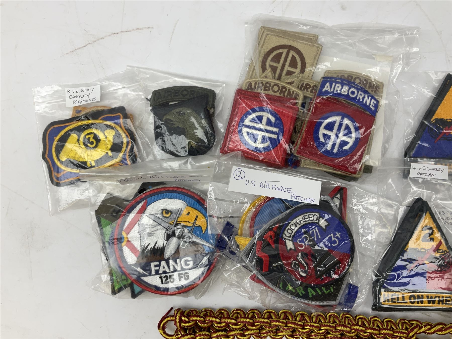 Mostly American cloth badges | Militaria | 52575
