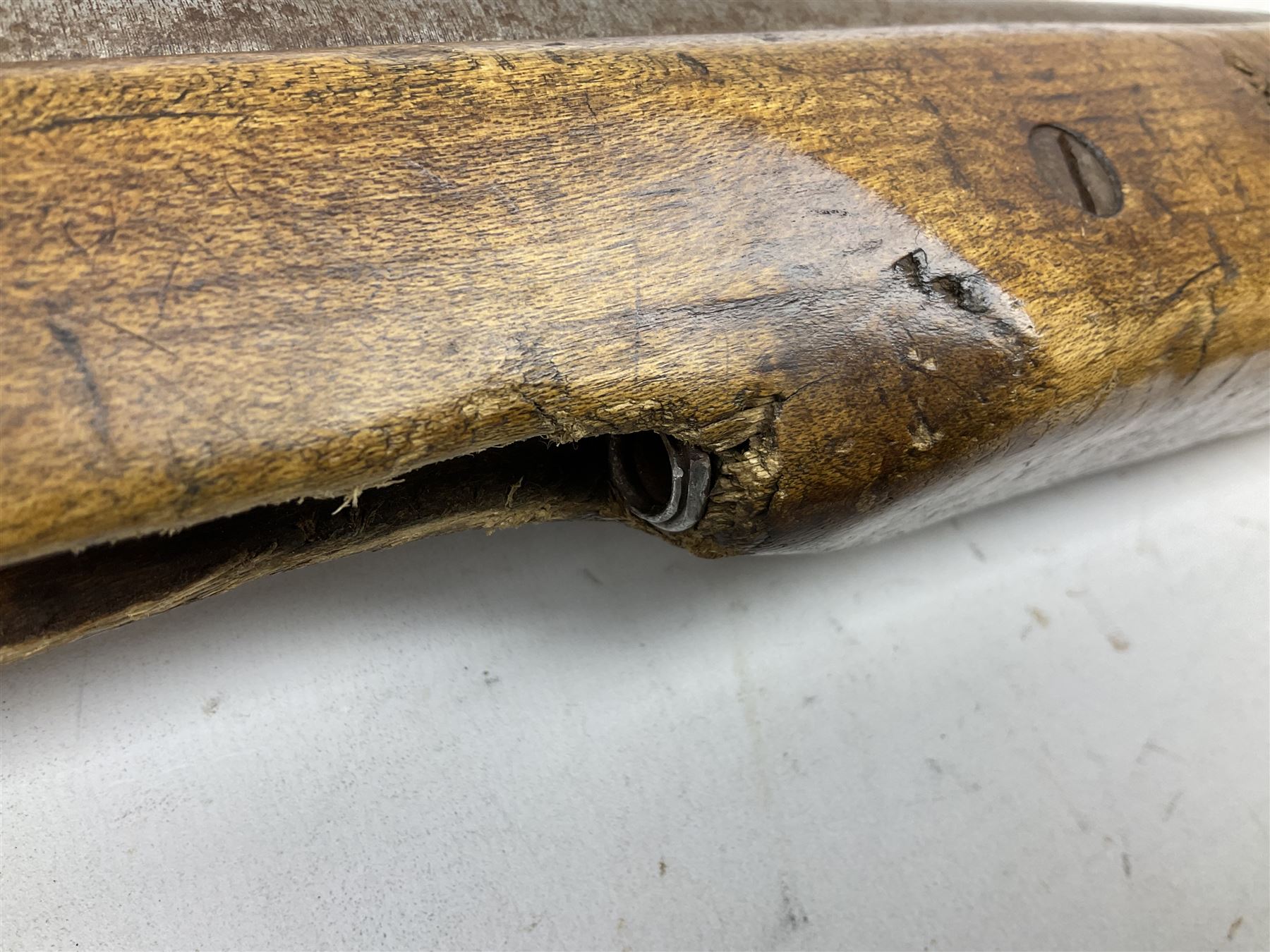 SHOTGUN CERTIFICATE REQUIRED - Modern 20-bore matchlock muzzle loading ...
