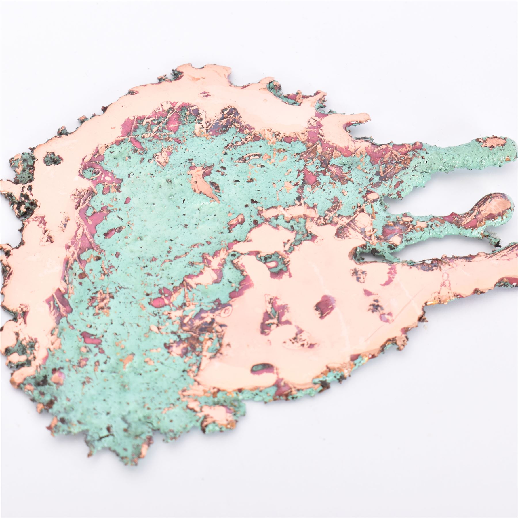 Free form copper splash | Fossils, Minerals & Natural Sciences | 106246