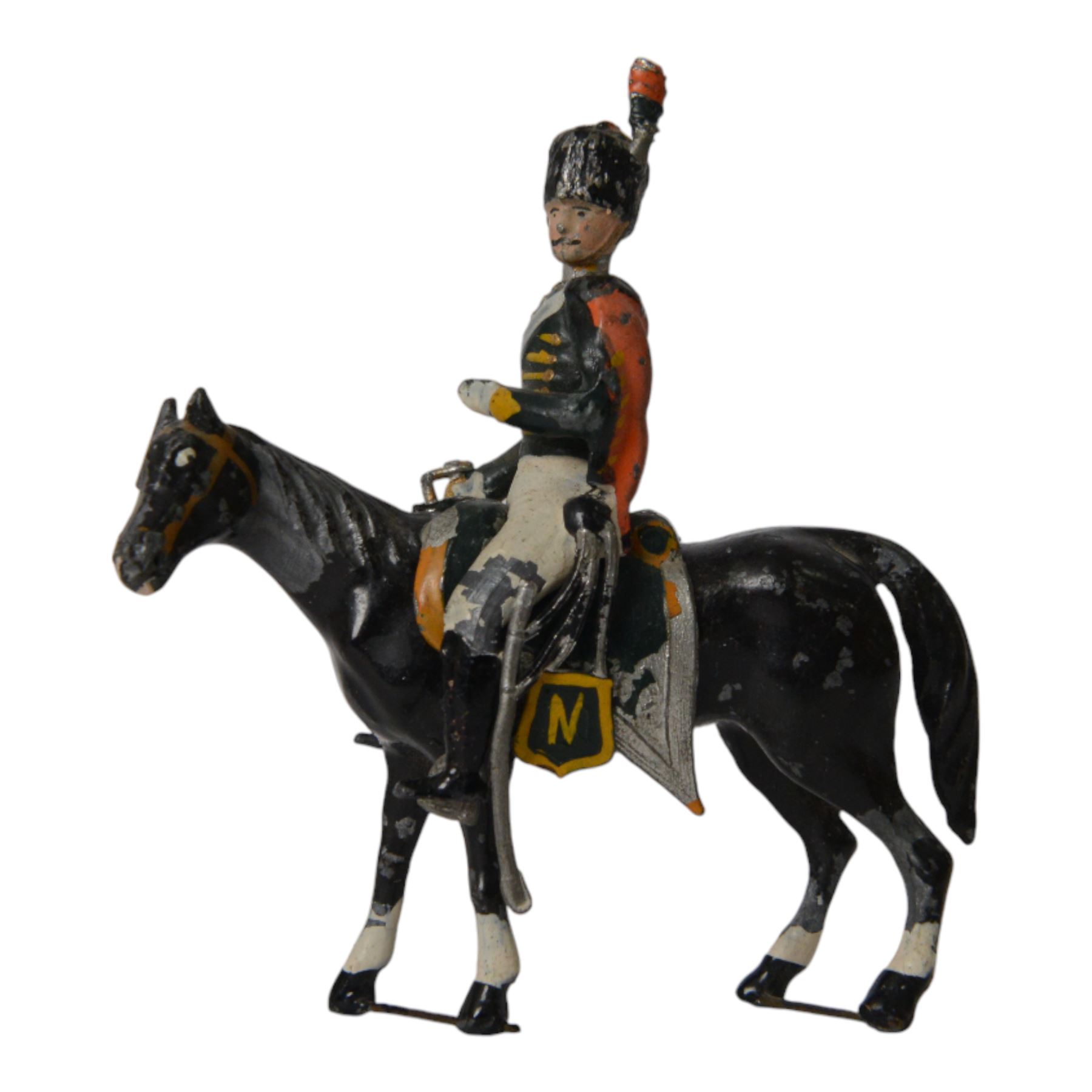 French Napoleonic figures Chasseur a Cheval del la Garde on horseback ...