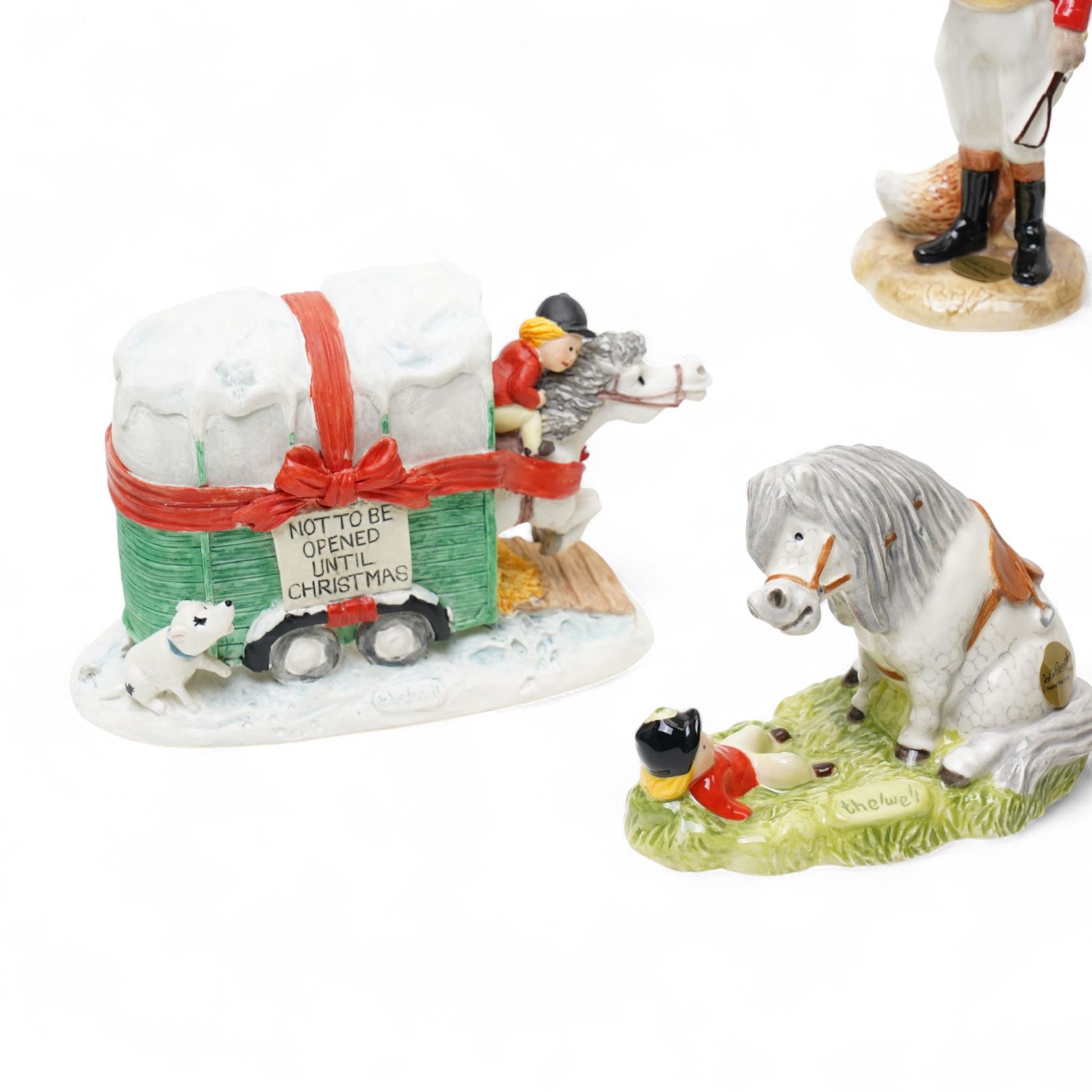 John Beswick limited edition Thelwell figure 'The Champions' | Ceramics ...