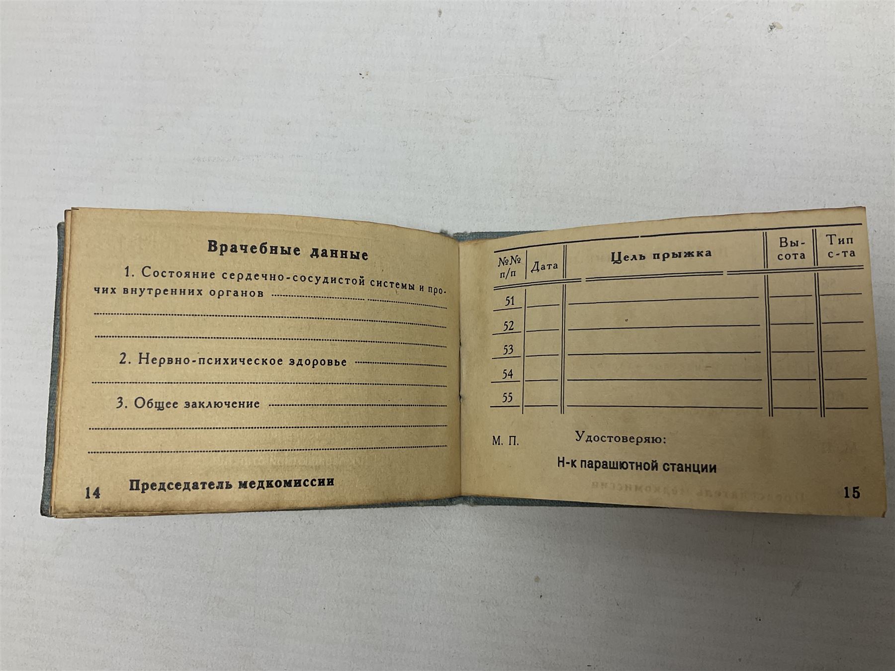 1930s Soviet Parachute Instructor's I | Militaria | 81220