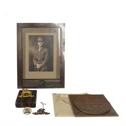 Geoffery Peak Allen 2nd Lieutenant 3/4th Queens Royal Regiment ...