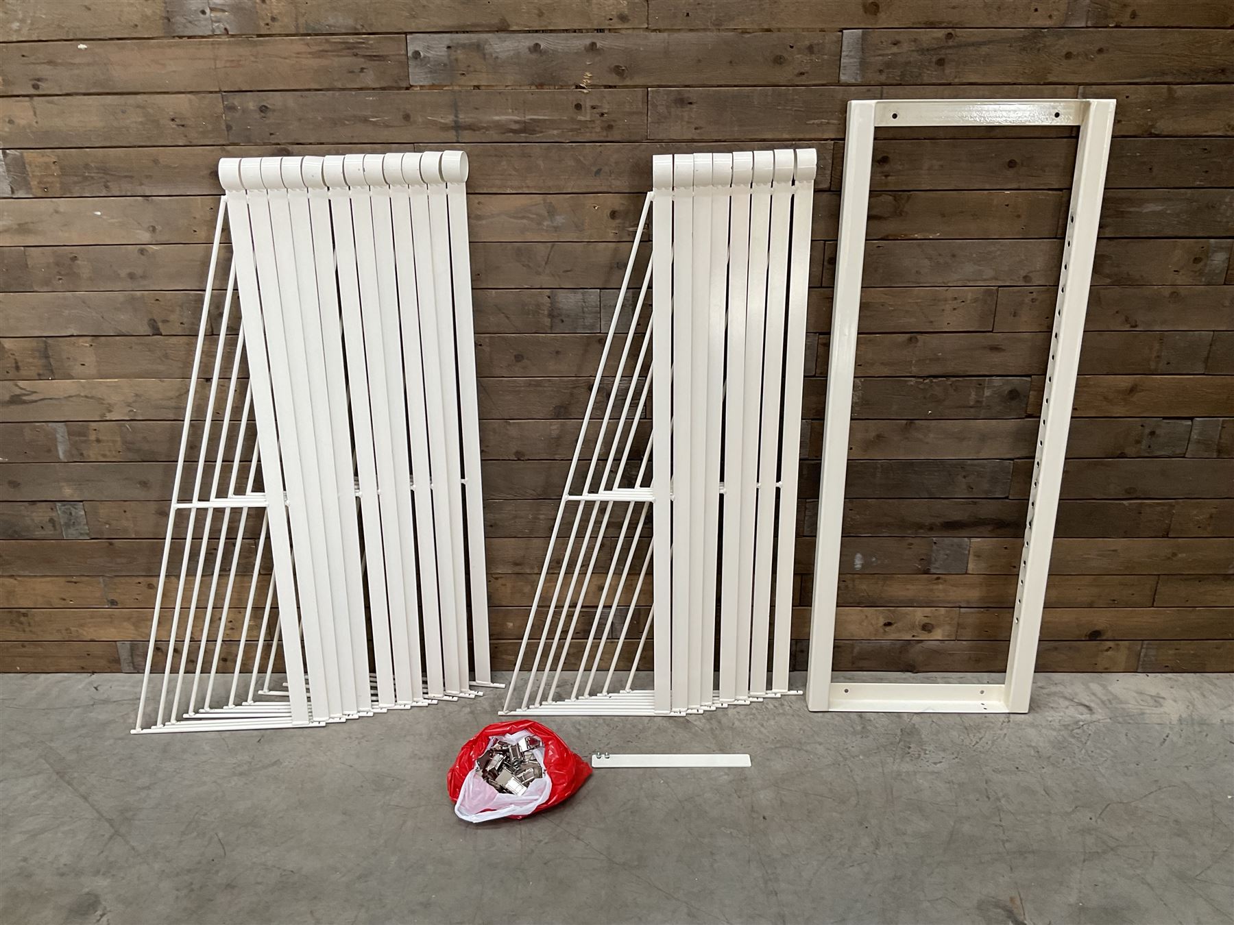 Commercial wall hanging rug display rack | Office Furniture & Equipment ...