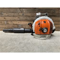 Stihl BR-500 petrol backpack leaf blower | Garden & Landscaping Tools ...