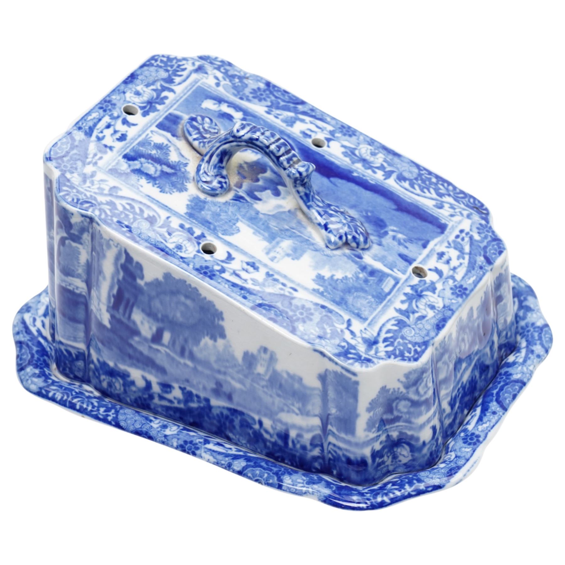 Collection of Spode Italian blue and white tea and dinner wares ...