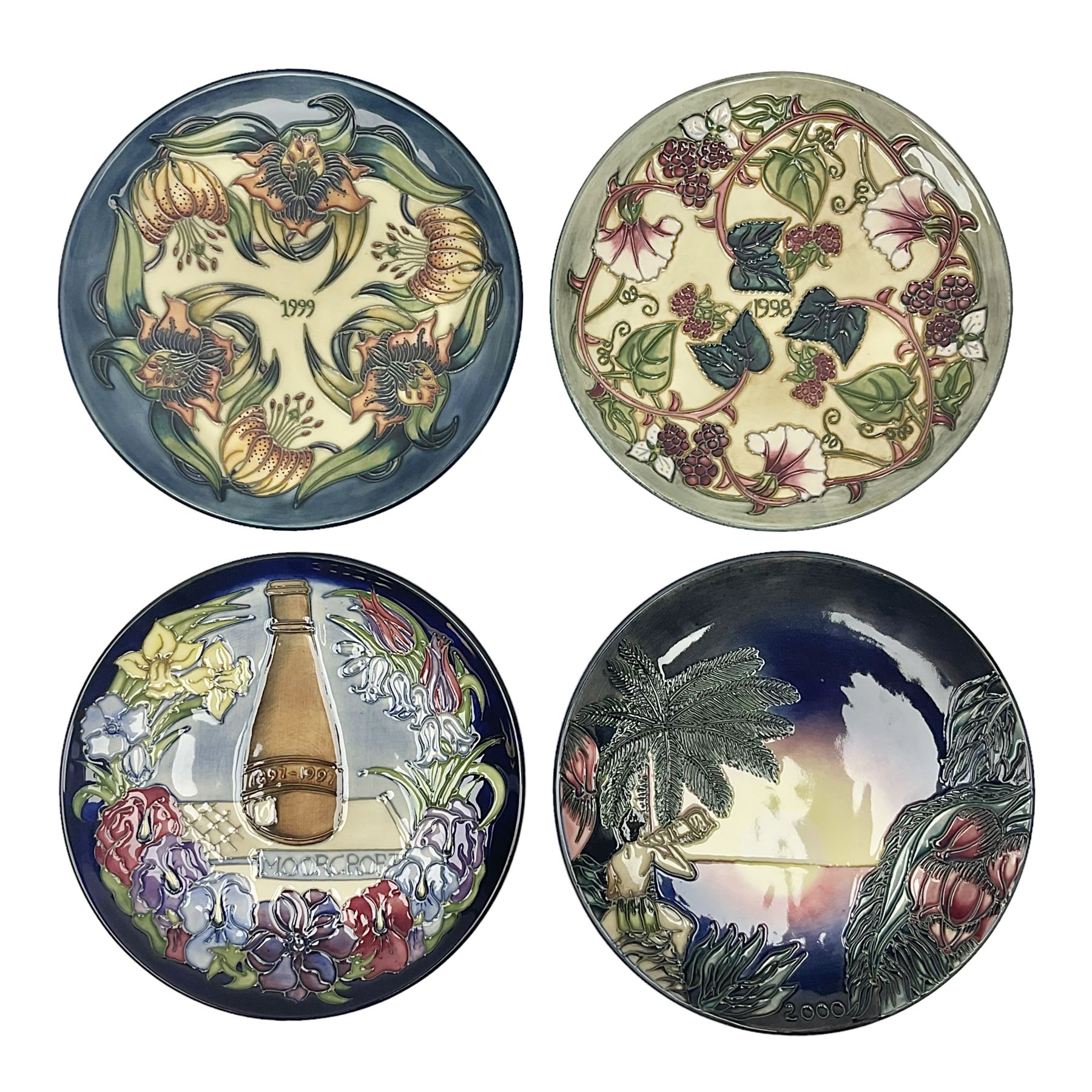 Moorcroft Centennial plate | Antiques, Collectables, Ceramics & Small ...