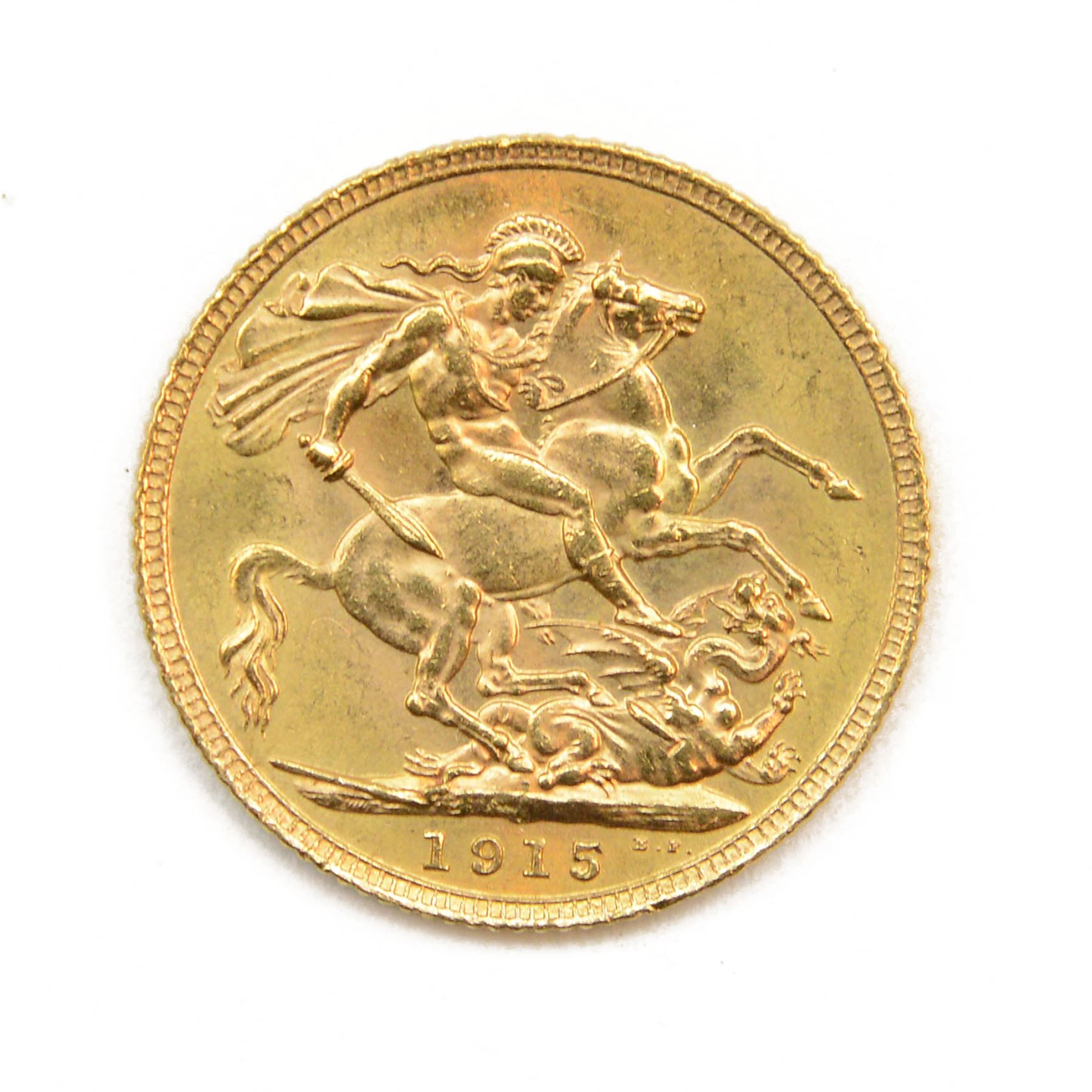 King George V 1915 gold full sovereign coin | Coins, Tokens & Banknotes ...