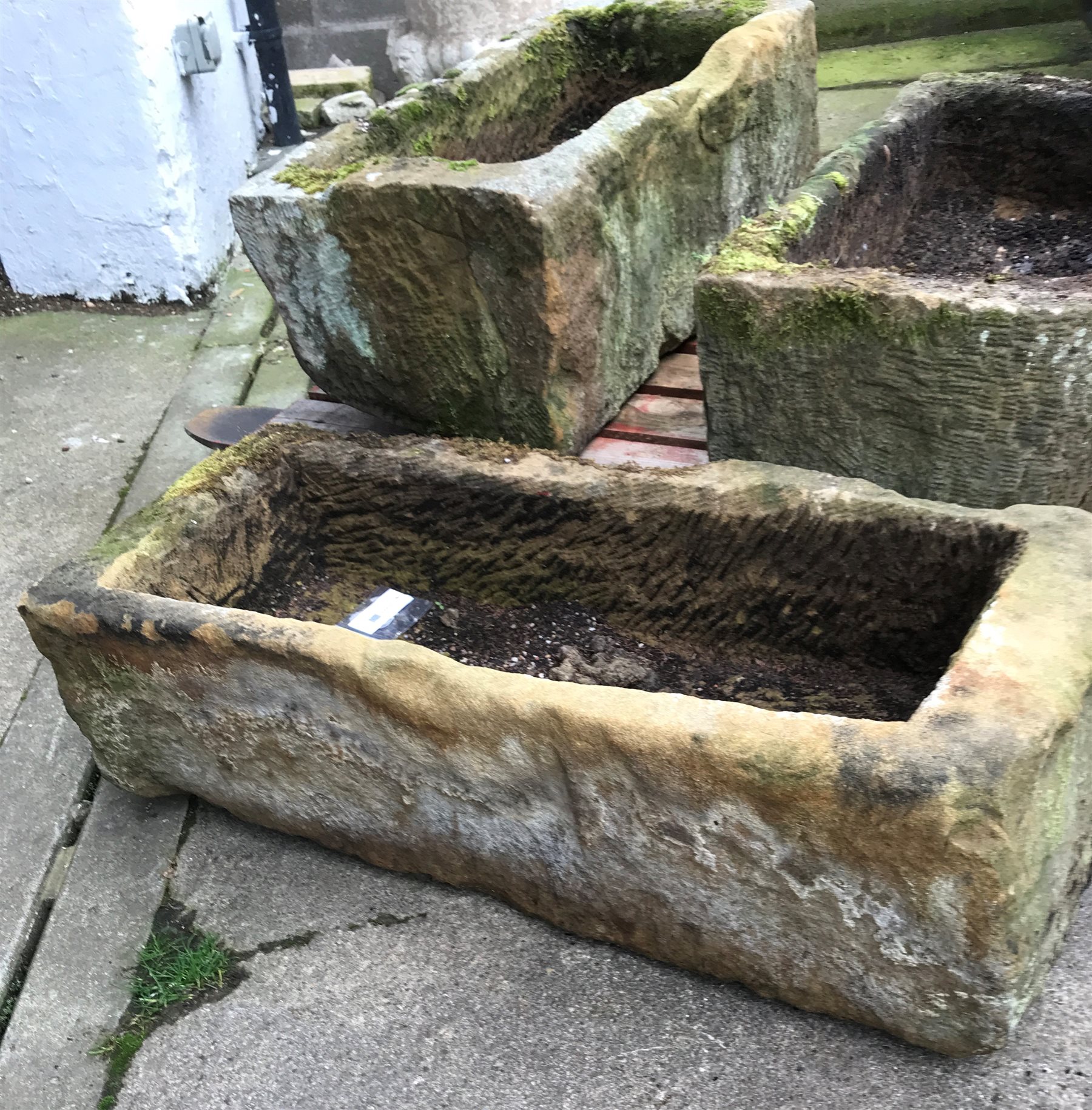 Three Large sandstone garden troughs | Architectural & Reclamation | 4327