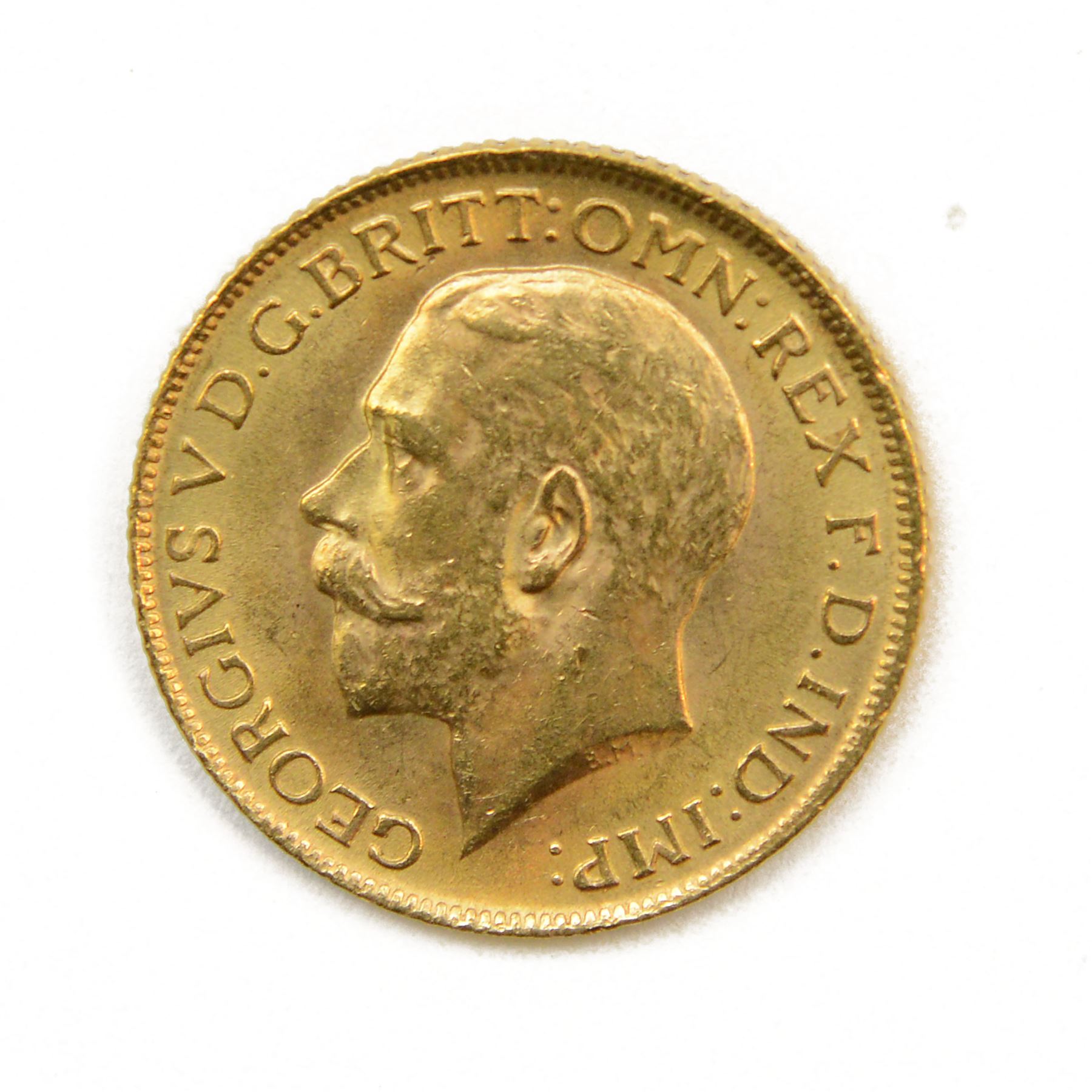 King George V 1912 gold full sovereign coin | Coins, Tokens & Banknotes ...