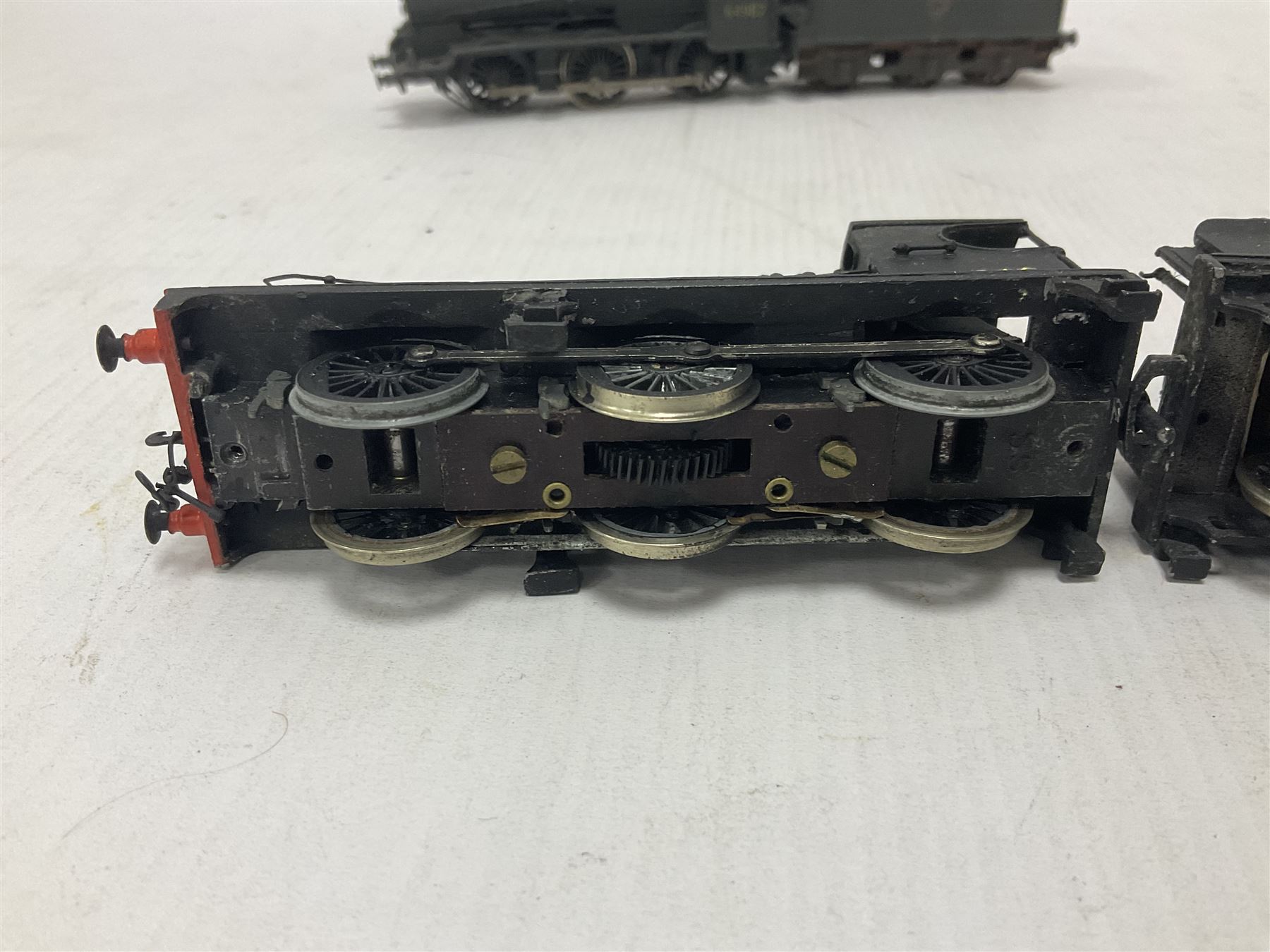 ‘00’ gauge - four kit built steam locomotive and tenders comprising ...