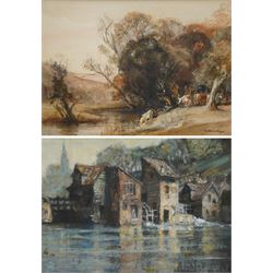 Frank Moss Bennett (British 1874-1953): The Watering Hole | Paintings ...