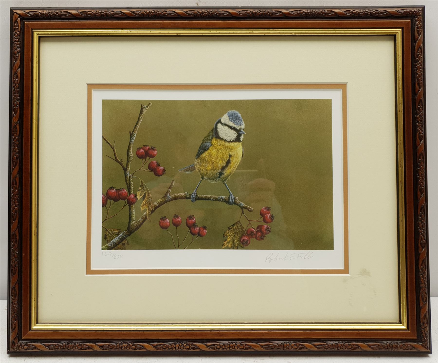 Robert E Fuller (British 1972-): Blue Tit | Paintings, Drawings ...