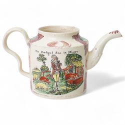 Late 18th century creamware teapot by William Greatbatch | Ceramics ...