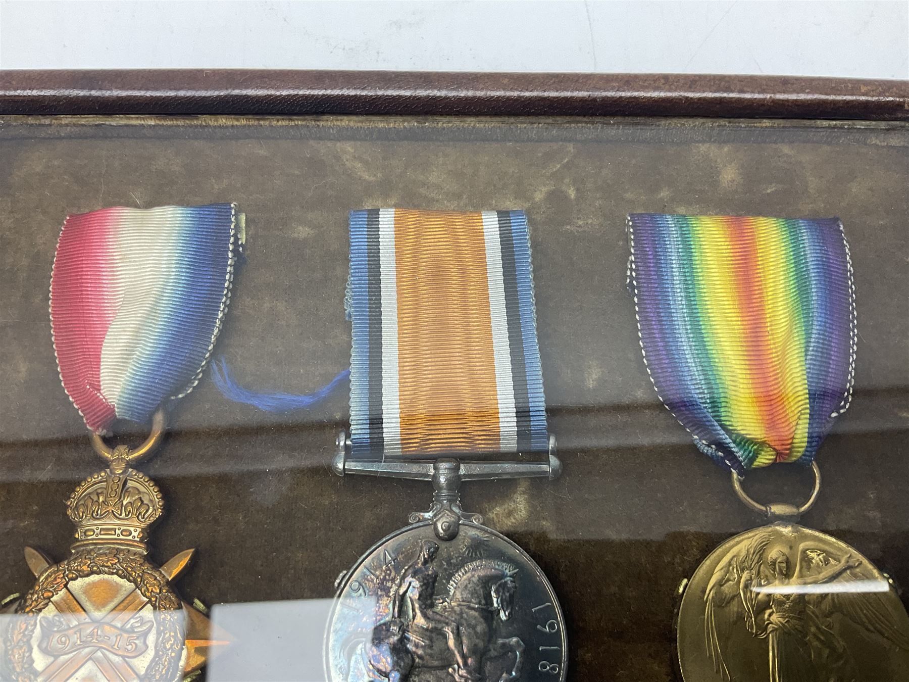 WW1 trio of medals comprising British War medal | Militaria | 80965
