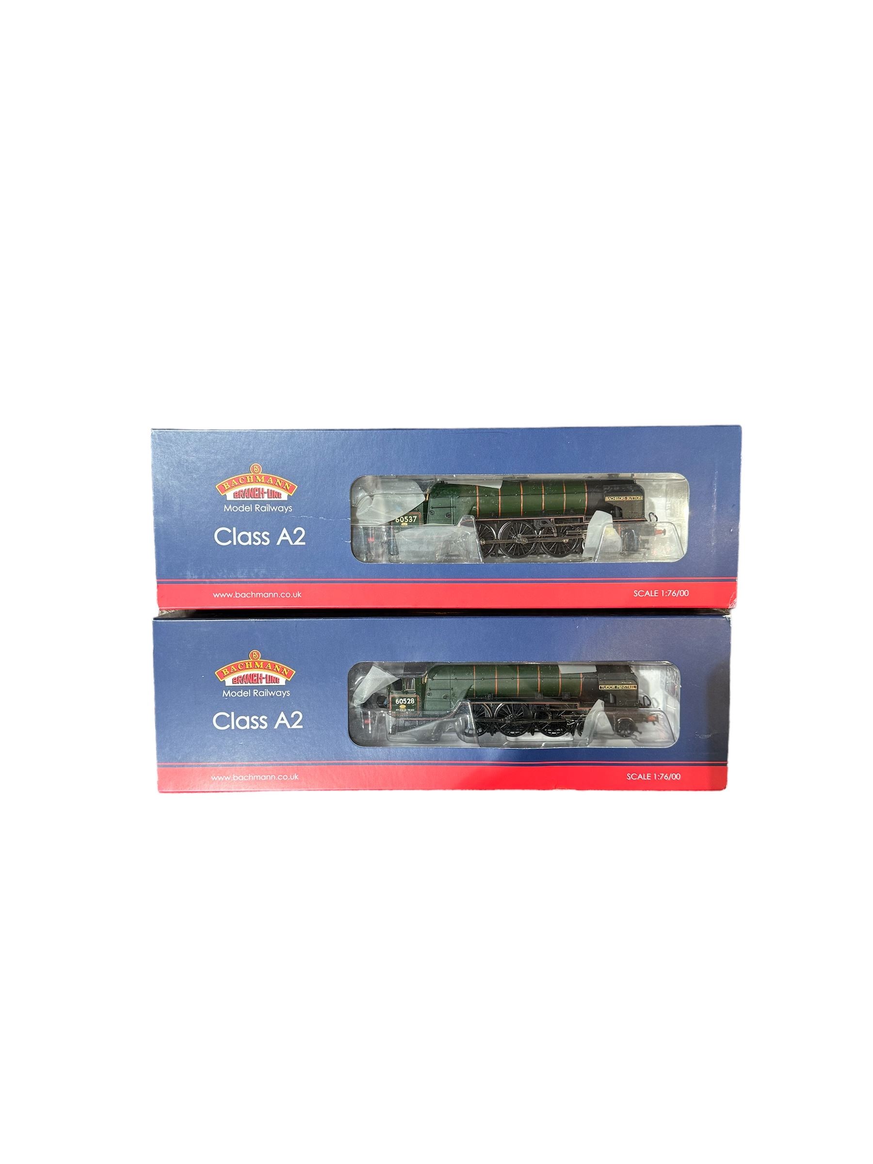 Two Bachmann Branch Line '00' gauge Class A2 4-6-2 locomotives ...