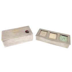 Two three division stamp boxes | Stamps | 129977