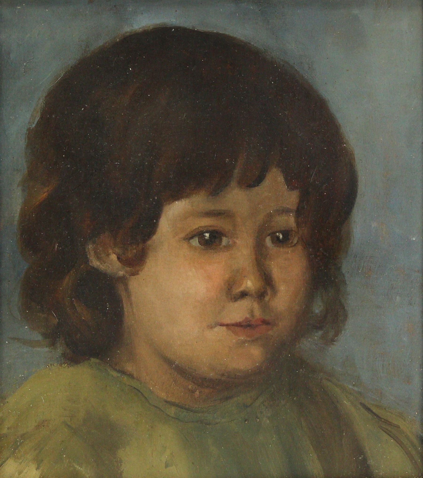 Philip Naviasky (Northern British 1894-1983): Portrait of a Girl ...