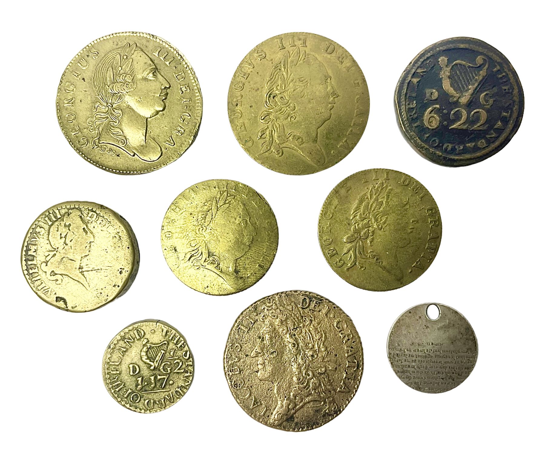 George III gaming tokens | Coins, Tokens & Banknotes | 90832
