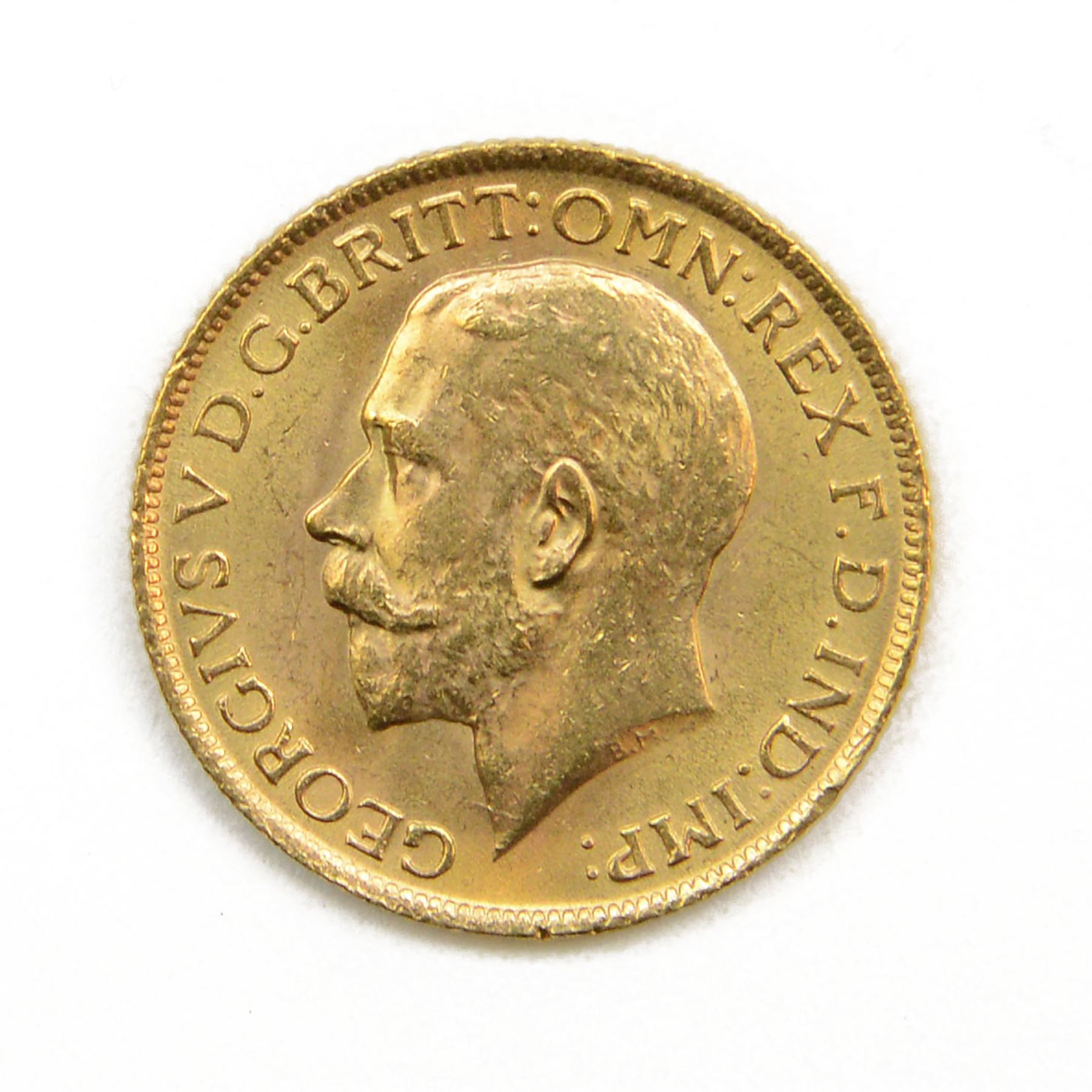 King George V 1913 gold full sovereign coin | Coins, Tokens & Banknotes ...