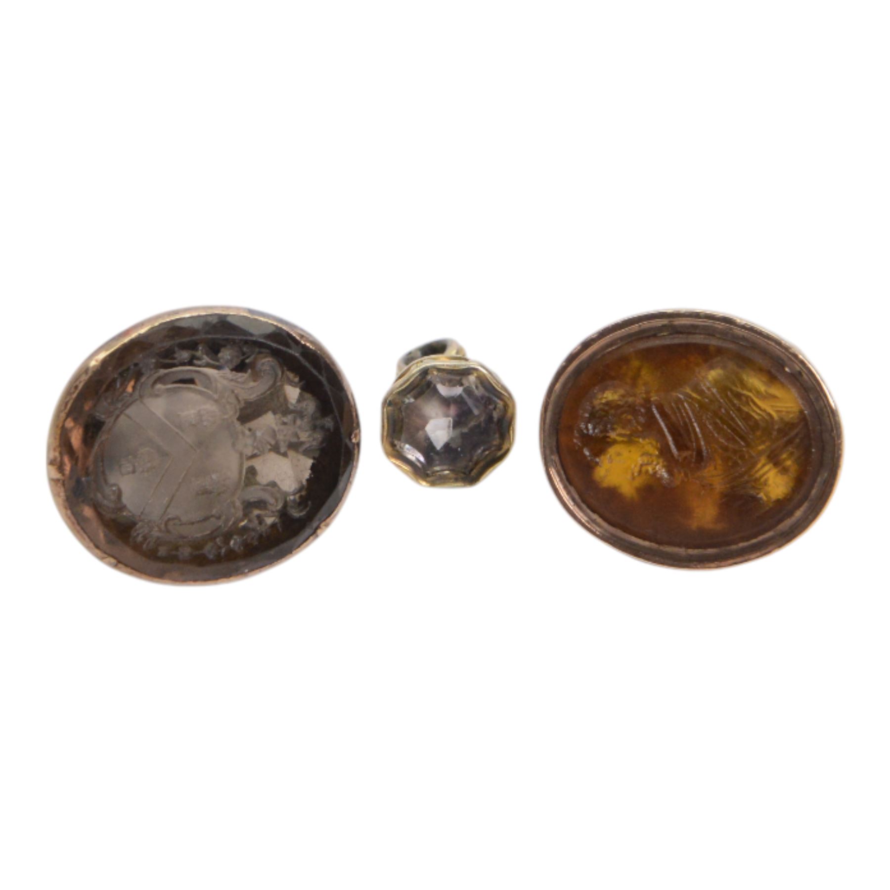 Three 19th century gold fob seals | Jewellery | 158200