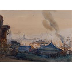 Florence Adelina Hess (Staithes Group 1891-1974): Woodhouse Moor Feast ...