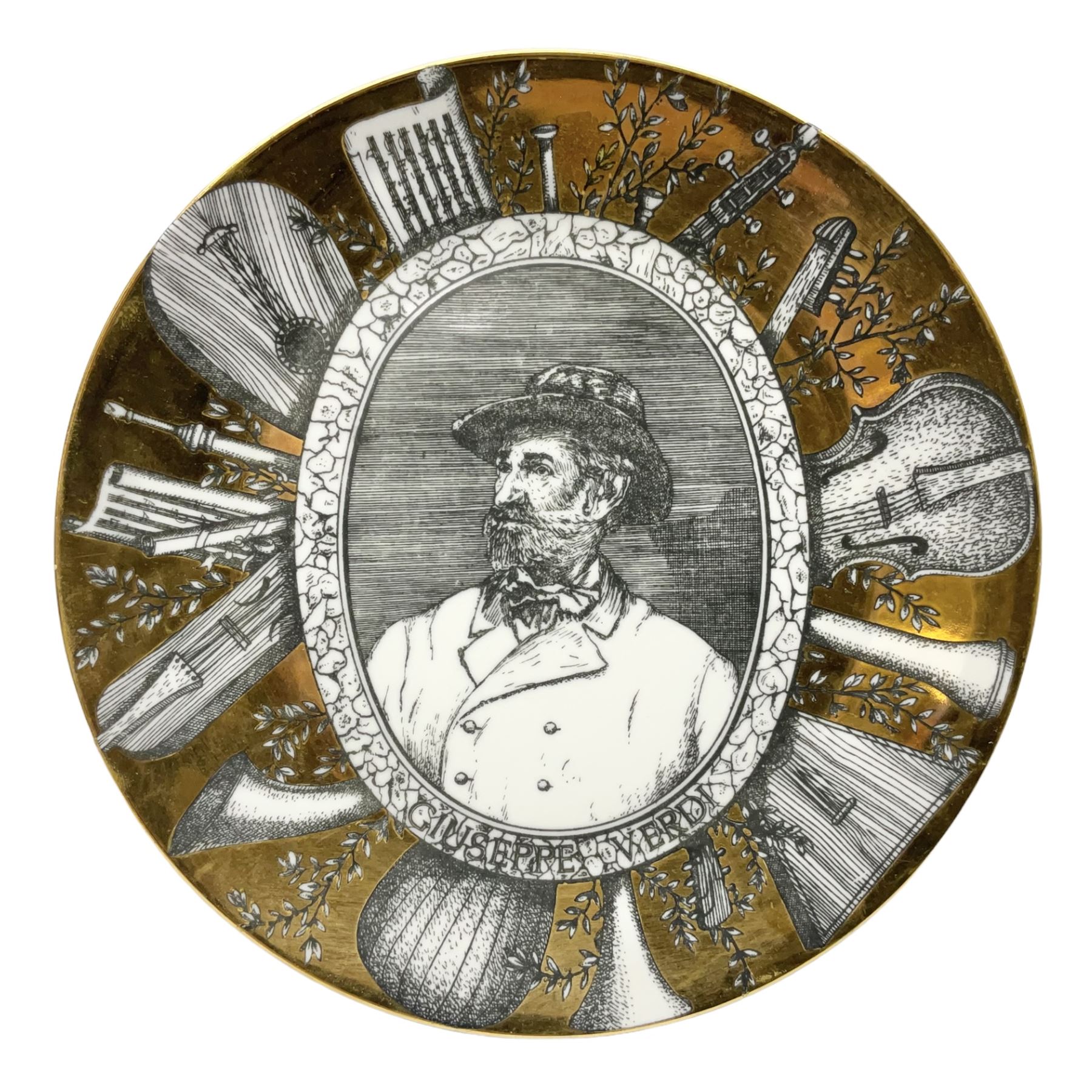Fornasetti Grandi Maestri plate | Antiques, Collectables, Ceramics ...