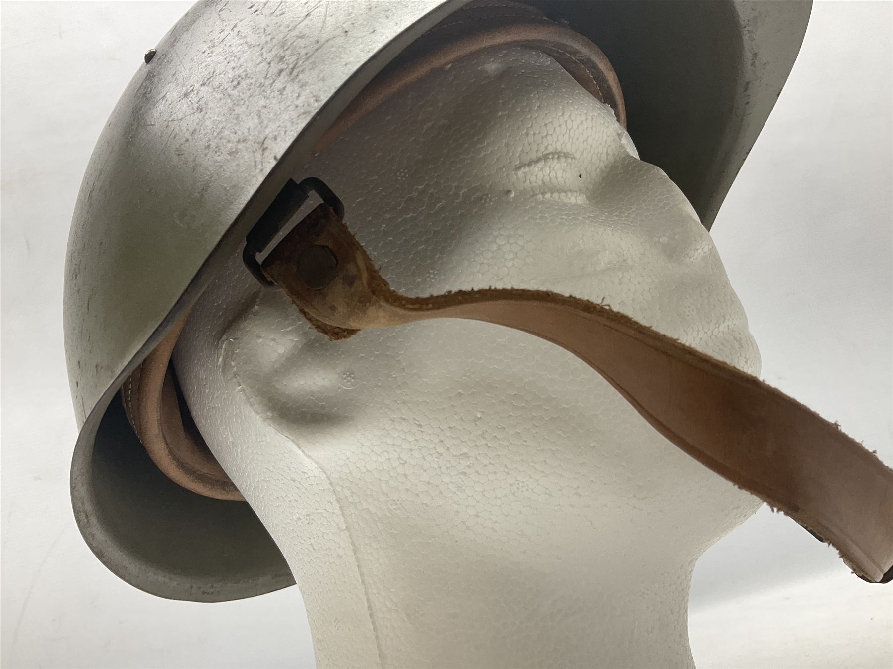 Two 1960s East Block Soviet style helmets - Czechoslova | Militaria | 66685