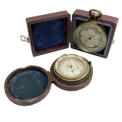 Pocket barometer by W Ecker | Scientific Instruments | 59054
