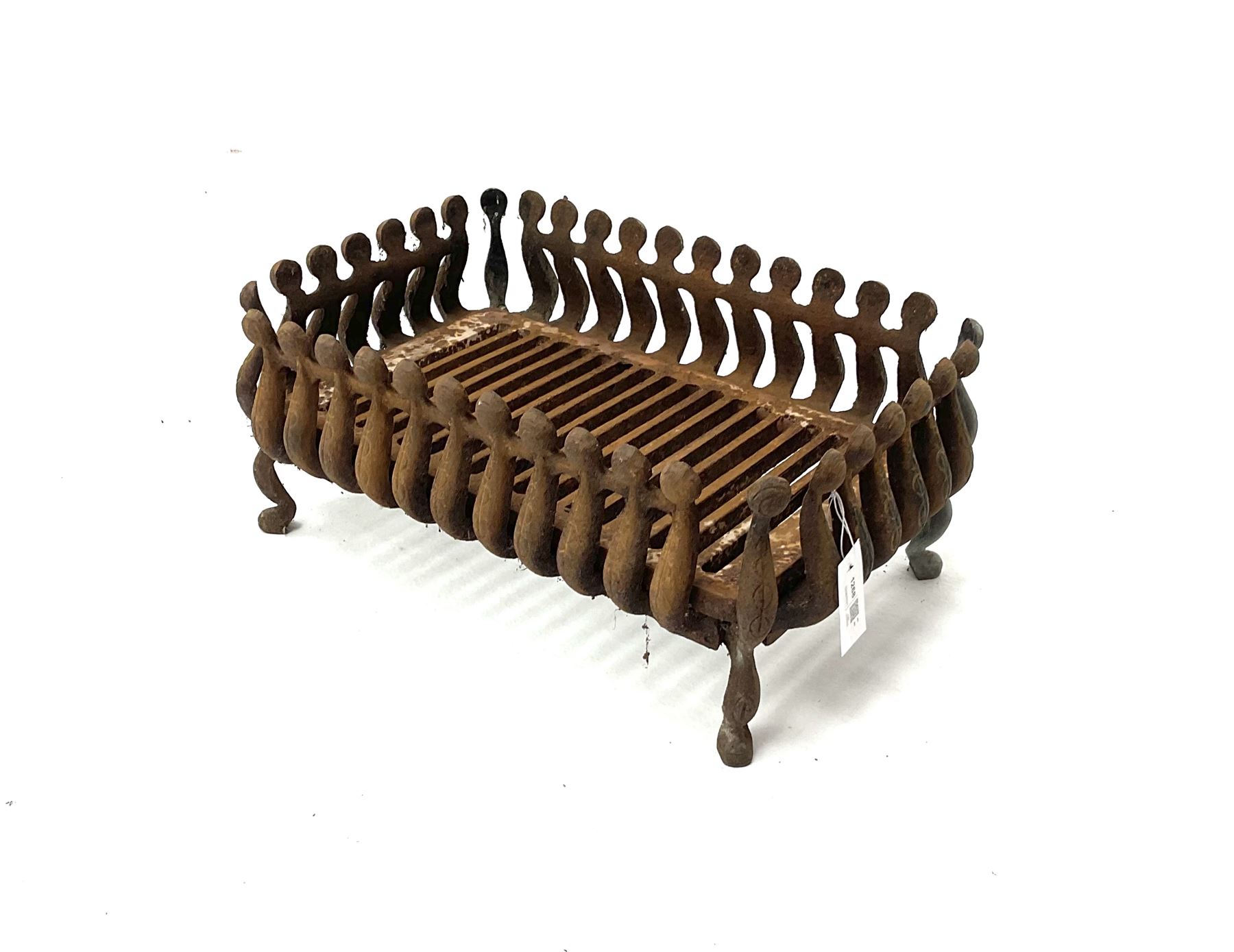 Cast iron rectangular dog grate - The Furnishings Sale - Furniture ...