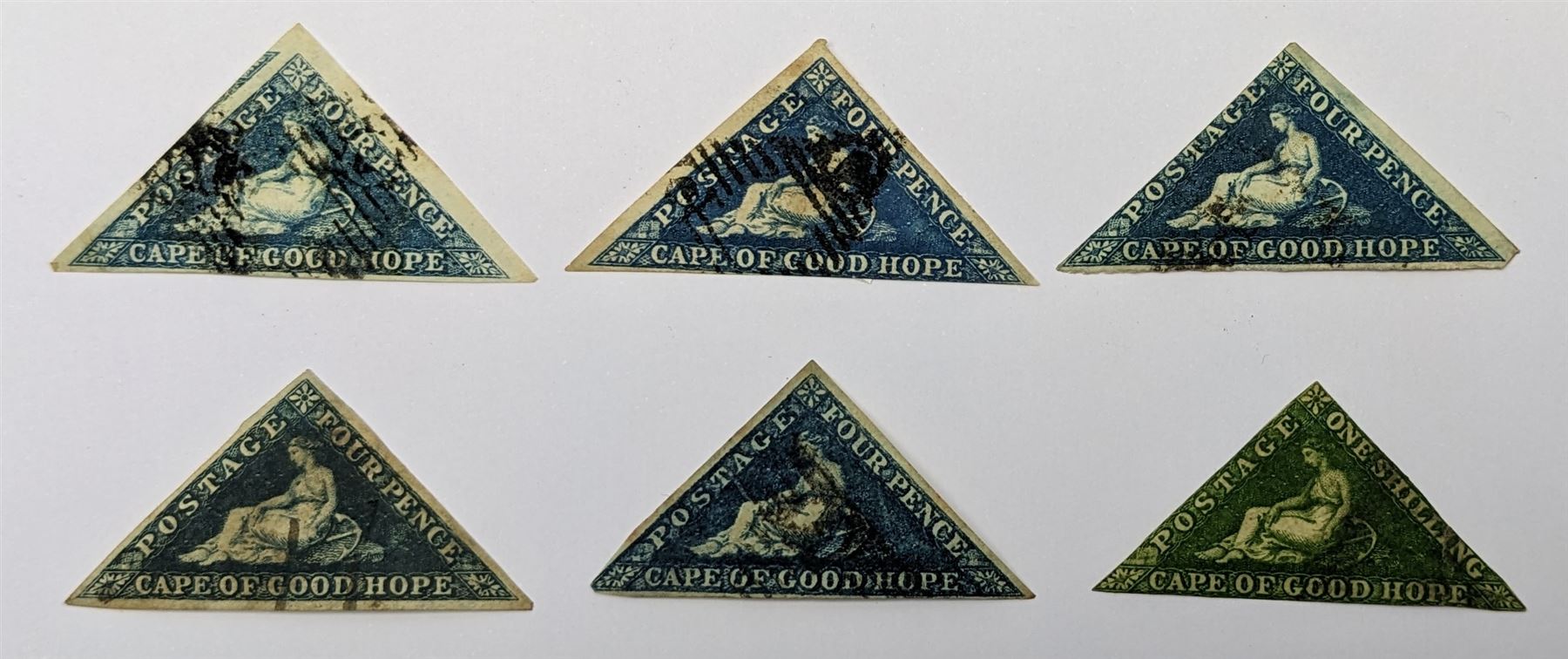 Cape of Good Hope triangle stamps - 29/06/2023