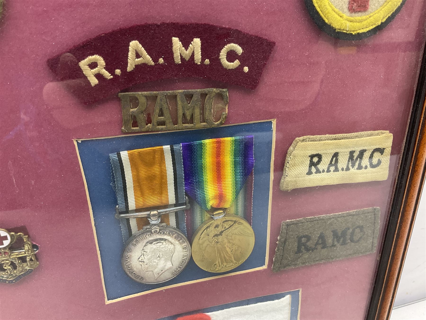 WW1 pair of medals comprising British War Medal and Victory Medal ...