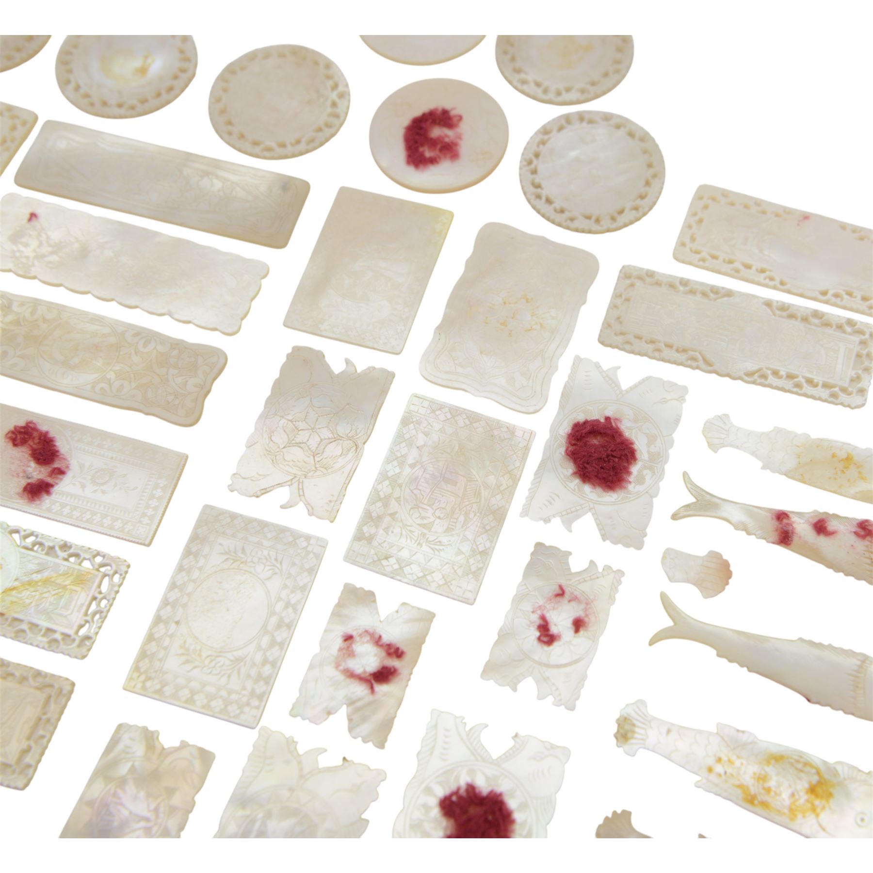 Chinese mother of pearl gaming tokens | Wood, Metal & Other Decorative ...