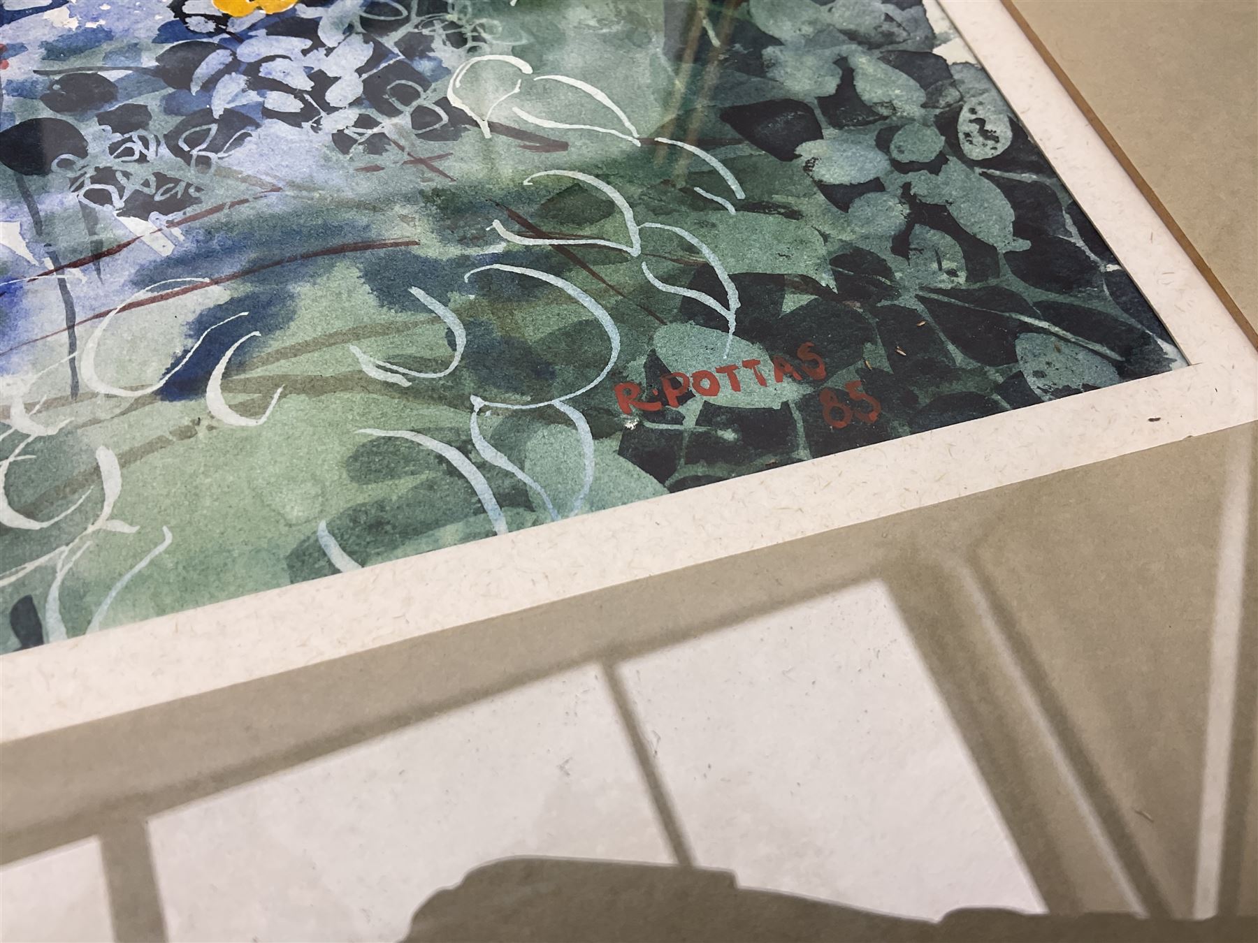 Richard Pottas (Yorkshire Contemporary): Flower and Garden Studies, set ...