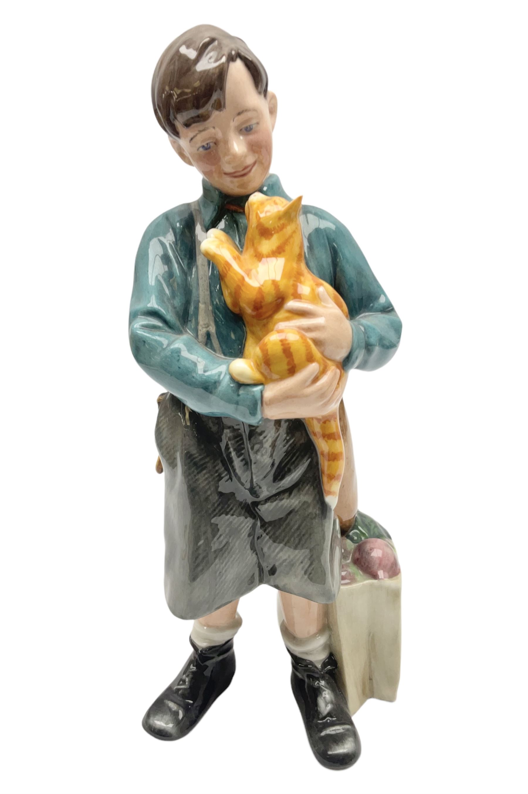 Royal Doulton figure, Welcome Home HN3299, modelled by Adrian Hughes ...