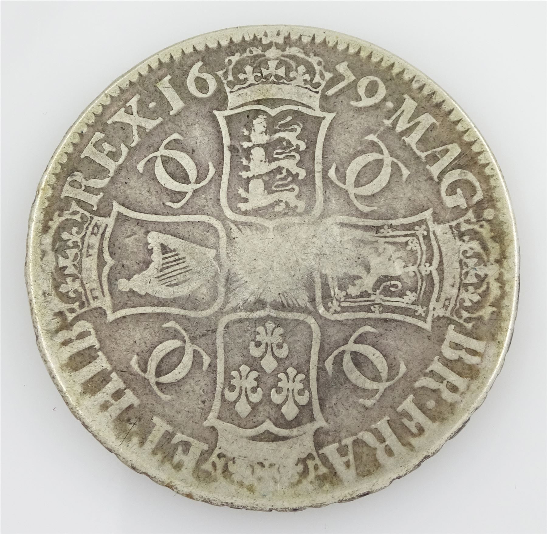 King Charles II 1679 crown coin | Coins, Tokens & Banknotes | 22375