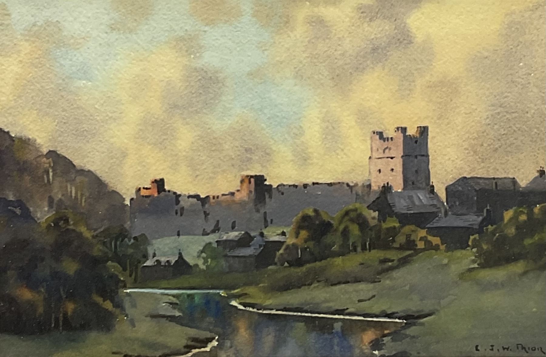 Ebenezer John Woods Prior (Northern British 1914-1988): 'Richmond ...