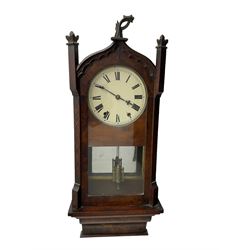 American - late 19th century 8 day wall clock | Clocks & Barometers | 92927