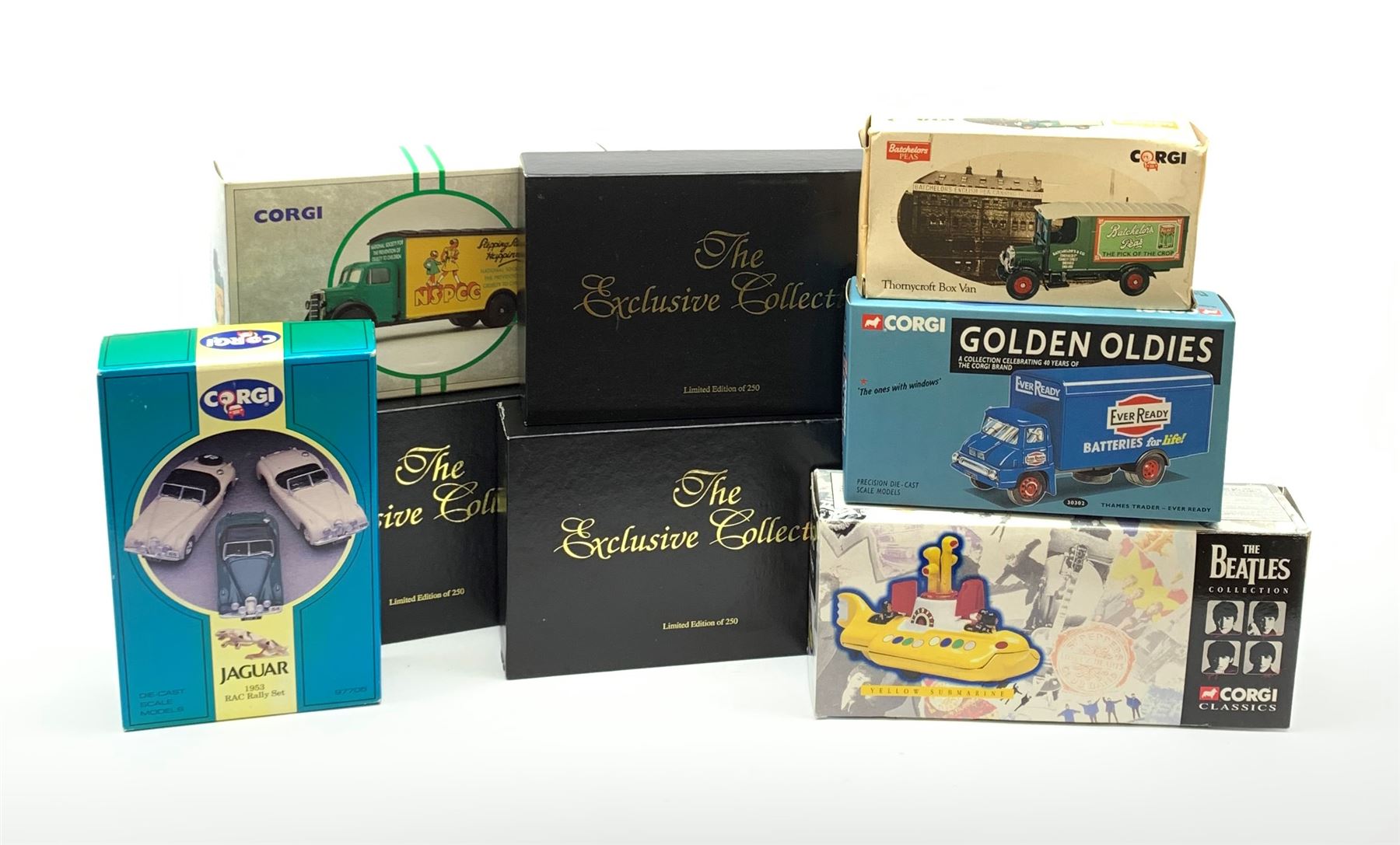 Three Corgi 'The Exclusive Collection' limited edition models - LMS OB ...