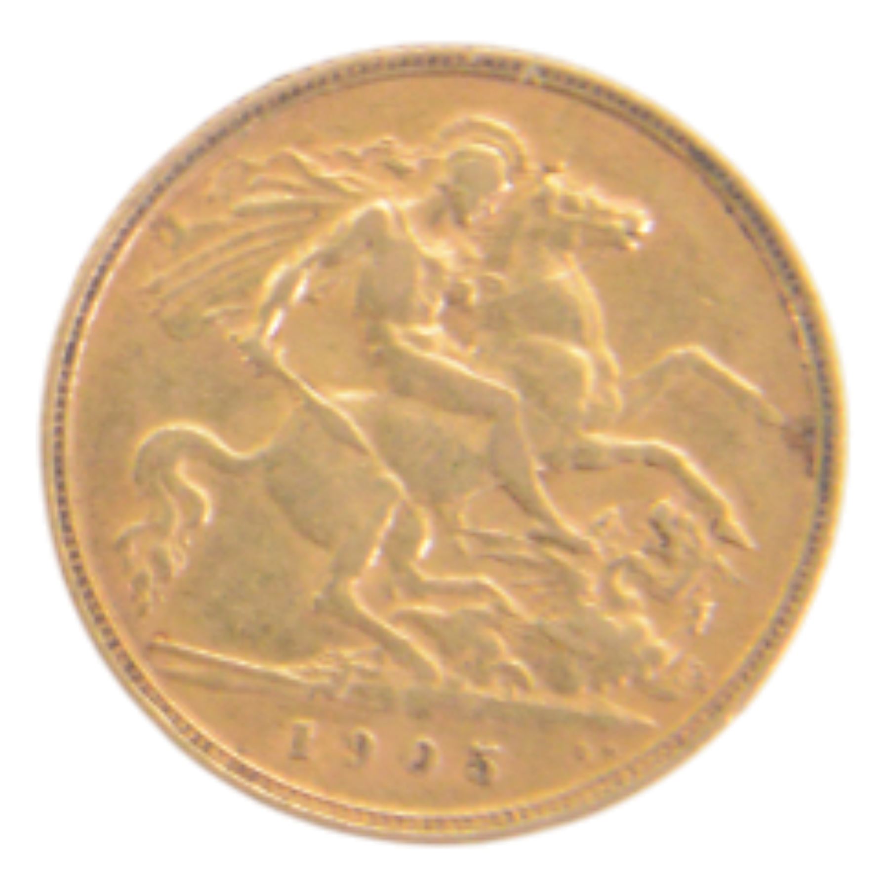 King Edward VII 1905 gold half sovereign coin | Coins, Tokens ...