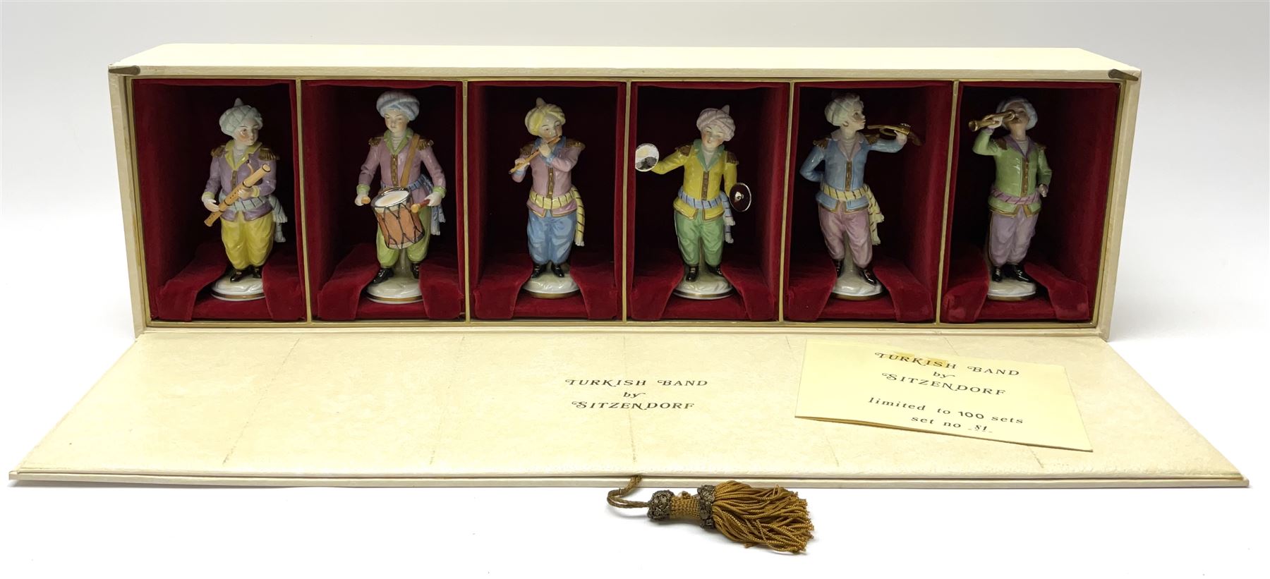 A limited edition Sitzendorf Turkish Band | Antiques, Collectables ...
