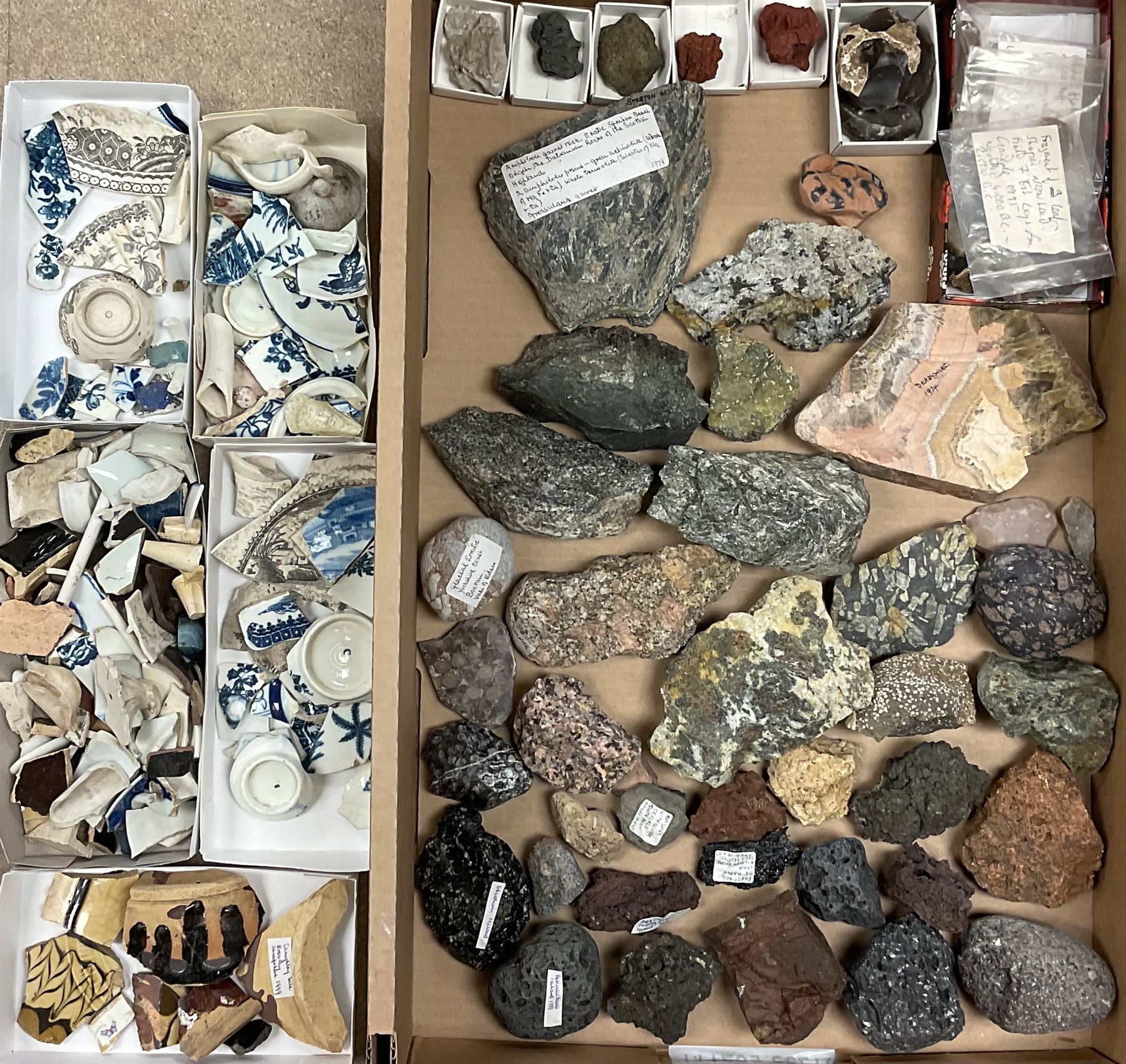 A collection of rocks and minerals | Antiques, Collectables, Ceramics ...